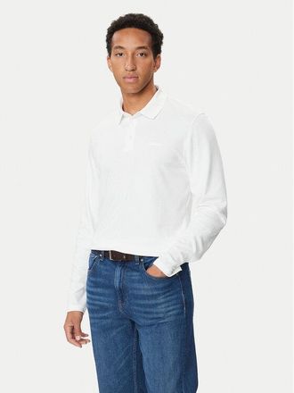 Calvin Klein Poloshirt Supima LV04LH240G Wei&szlig;