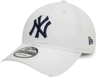 New Era Homme, Accessoires, Blanc, Taille: ONE Size Casquette MLB Core Classic Yankees