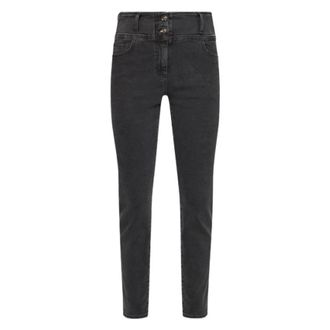 Liu Jo Niedliche- schmale- schwarze Jeans in gewaschener Optik - - Jeans - Damen - Schwarzk - W25