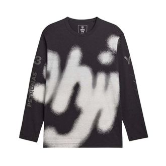 adidas Homme, Sport, Noir, Taille: S Yohji Long Sleeve T-Shirt