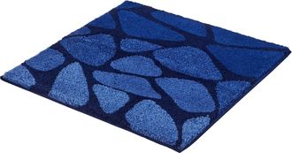 Kleine Wolke Badteppich Inspire Dunkelblau 60 x 60 cm