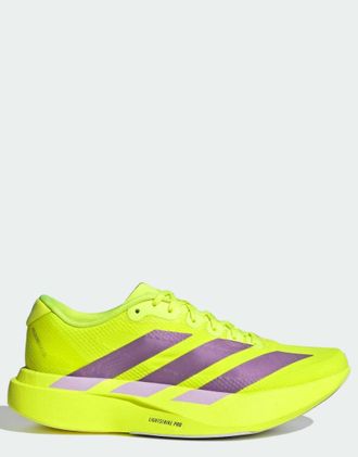adidas Adizero evo sl - Chaussures de course - Jaune et violet