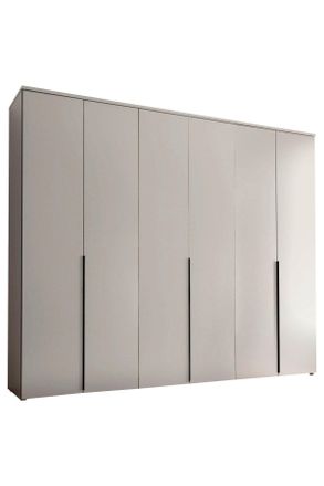 MID.YOU Mid.you Dreht&uuml;renschrank, Kaschmir, Holzwerkstoff, 3 F&auml;cher, 270x225x52 cm, Schlafzimmer, Kleiderschr&auml;nke, Dreht&uuml;renschr&auml;nke