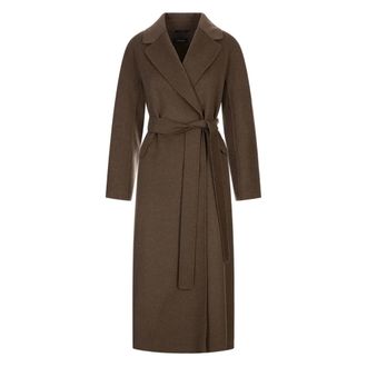 Max Mara Drap Coat - - Coats - Damen - Braun - 2XS
