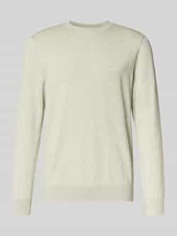 Profuomo Regular Fit Pullover aus Lyocell-Mix mit Seiden-Anteil