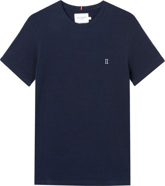 Les Deux T-Shirt in Piqué-Qualität und Rundhalsausschnitt in