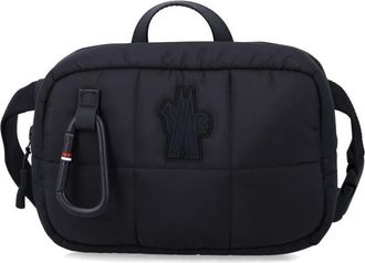 Moncler Crossbody Bags - Padded Nylon Belt Bag - Gr. unisize - in Schwarz - f&uuml;r Damen