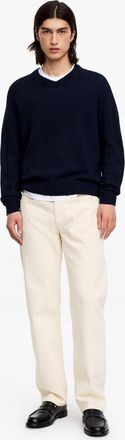 Arket OCEAN Loose Straight Jeans -Beige