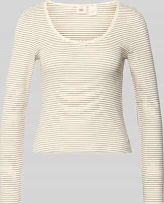 Levi's Slim Fit Langarmshirt aus Baumwoll-Mix