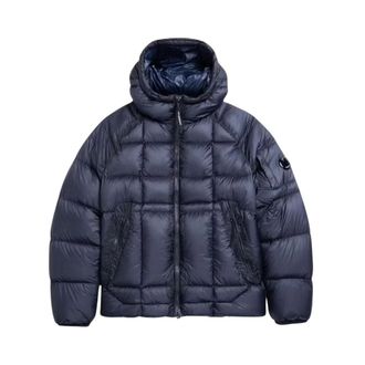 C.P. Company C.p. Company, Homme, Vestes, Bleu, Taille: XL D.d. Shell Veste en duvet &agrave; capuche