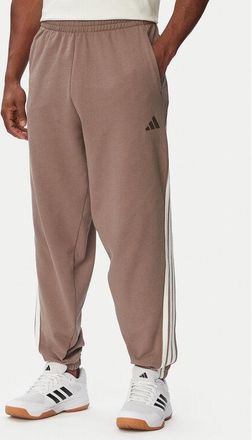 adidas Jogginghose Kit 3-Stripes Regular Cuffed KW2361 Beige Regular Fit