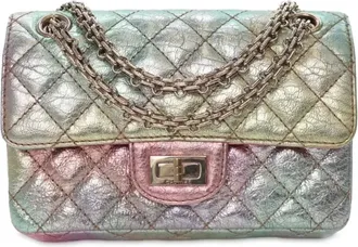 Chanel sac à bandoulière Reissue 2.55 Aged Calfskin Double Flap 224 (2020) - Multicolore