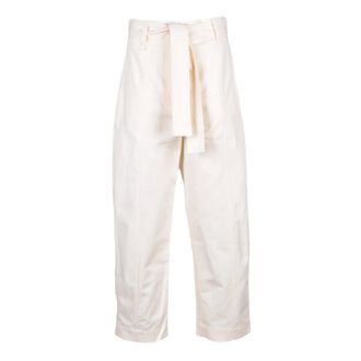 Twinset Femme, Pantalons, Blanc, Taille: 34 FR Pantalon Chino