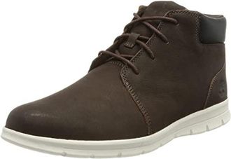 Timberland Homme Graydon Chukka Basic Botte Tendance, Dark Brown Nubuck, 50 EU
