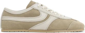 Dries Van Noten Femme, Chaussures, Beige, Taille: 39 EU Baskets en daim &agrave; finitions en cuir