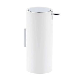 Decor Walther Stone WSP Seifenspender, wei&szlig;, Chrom H x &Oslash; 17x7cm 200ml