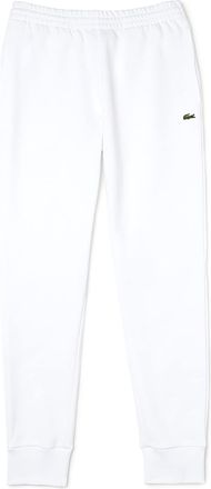 Lacoste Herren Jogginghose XH9624, M&auml;nner Freizeithose,Sweatpants,Loungewear,Homewear,Slim Fit,Wei&szlig;,8 (3XL)