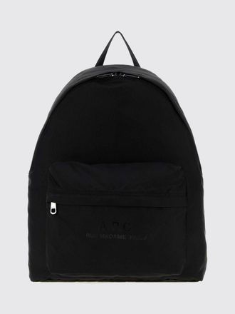 A.P.C. A. P.C. Rucksack aus Nylon mit Ton-in-Ton-Logo und gepolsterten Tr&auml;gern