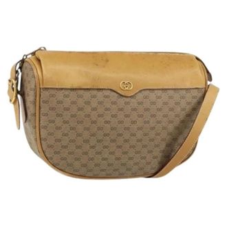 Gucci Sac bandouli&egrave;re en plastique Pre-owned - Femme - Pre-owned - Beige - Taille: ONE Size