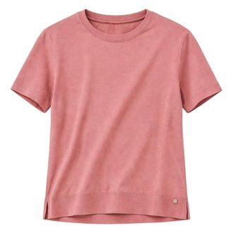 Herno T-shirt Bordi Continui - - Knitwear - Damen - Rosa - XS