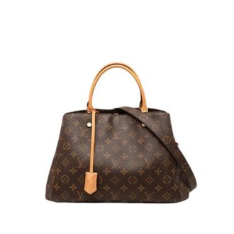 Louis Vuitton Pre-owned Montaigne MM - - Pre-owned - Damen - Braun - ONE SIZE