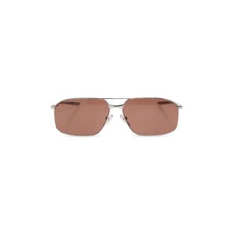 Balenciaga Rechteckige Sonnenbrille - - Accessories - Herren - Grau - ONE SIZE