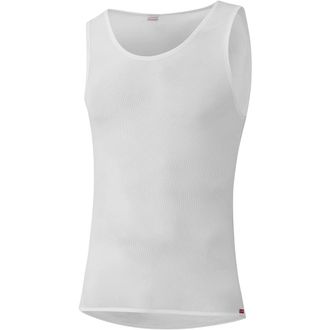 LOEFFLER M Singlet Transtex Light+ Weiß - Leichtes ärmelloses Herren Top, Größe 48 - Farbe White