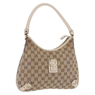 Gucci Sac bandouli&egrave;re vintage GG Canvas Pre-owned - Femme - Pre-owned - Beige - Taille: ONE Size