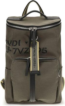 Fendi Touristenrucksack - - Bags - Herren - Gr&uuml;n - ONE SIZE