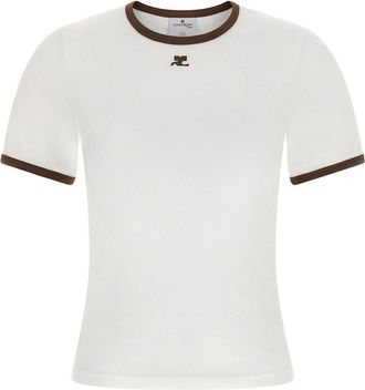 Courr&egrave;ges T-Shirt - Marron