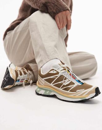 Salomon XT-6 - Baskets - Marron coyote/soleil du Sahara-Brown