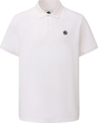 Pretty Green Poloshirt f&uuml;r Herren, Baumwolle (Wei&szlig;)