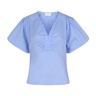 Neo Noir Femme, Blouses et Chemises, Bleu, Taille: 42 FR Blouse