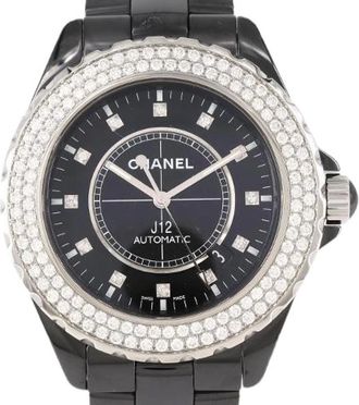 Chanel unisex, Pre-owned, Noir, Taille: ONE Size J12 Ceramic Automatic doccasion