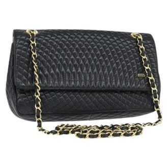 Bally Sac bandouli&egrave;re en cuir Pre-owned - Femme - Pre-owned - Noir - Taille: ONE Size