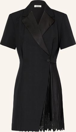 Sandro Sandro Wickelkleid Mit Plissees schwarz
