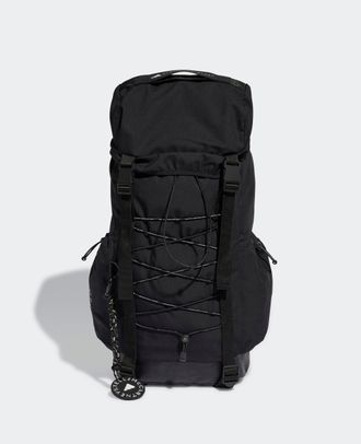 Stella McCartney Logo Hiking Backpack, Woman, Black