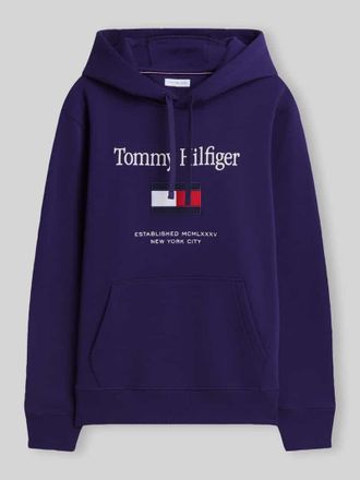 Tommy Hilfiger Regular Fit Hoodie aus Baumwoll-Mix