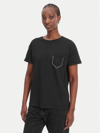 Liu Jo T-Shirt WA6372 JS923 Schwarz Regular Fit