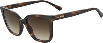 Love Moschino unisex, Accessoires, Brun, Taille: 53 MM Mol077/S 05L Lunettes de soleil