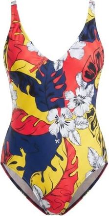 Moschino Femme, Maillots de bain, Multicolore, Taille: 40 FR One Piece Floral Swimsuit
