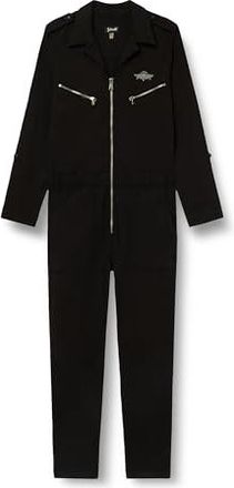 Schott NYC Femme Trjump21wx Jumpsuit, Noir, XL EU