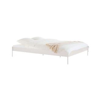 Noo.ma NOO. MA - Lit double Eton - Beige - Acier - Designer noo. ma team