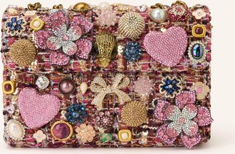 Kurt Geiger Schultertasche Kensington Tuttifrutti Mit Schmucksteinen pink