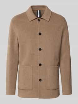 Profuomo Hemdjacke mit aufgesetzten Taschen