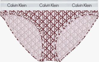 Calvin Klein Culottes imprim&eacute;es en coton m&eacute;lang&eacute;