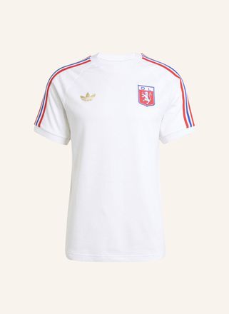 adidas Originals Adidas Originals Olympique Lyon Anniversary T-Shirt weiss