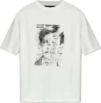 Misbhv Misbhv, Homme, Tops, Blanc, Taille: 2XL T-Chemises