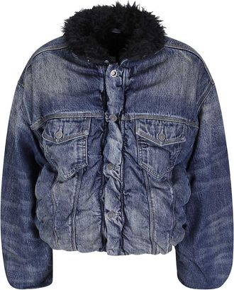 Diesel Veste en jean et coton Diesel