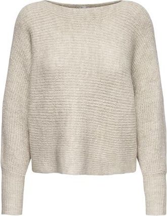 Only Only Femme Onldaniella L/S Pullover KNT Noos, Ecru, XS EU